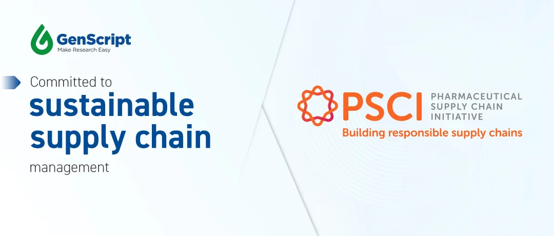 GenScript Biotech Partners with PSCI to Advance Sustainable Supply ...