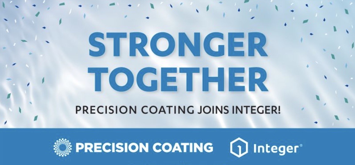 Integer Holdings Acquires Precision Coating, a Katahdin company - PharmaSource