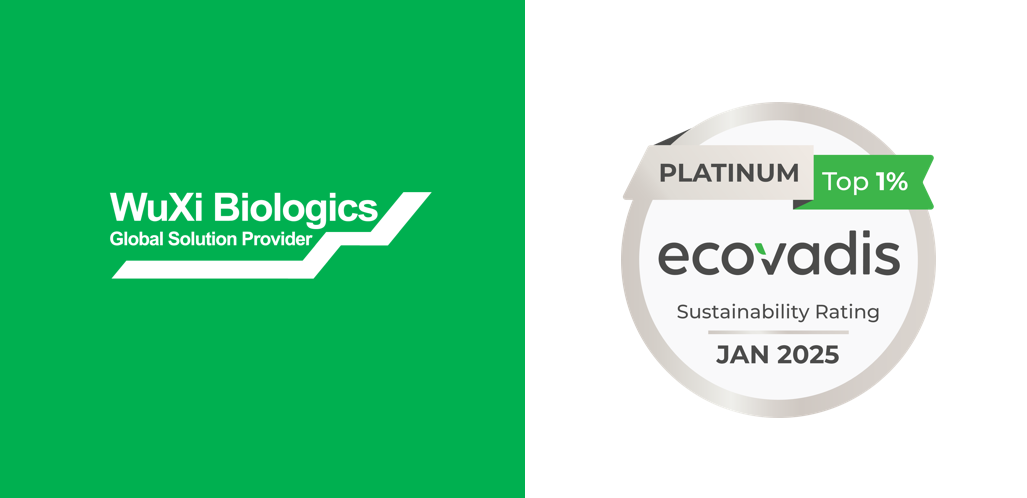 WuXi Biologics Earns EcoVadis Platinum Medal for Second Consecutive Year - PharmaSource