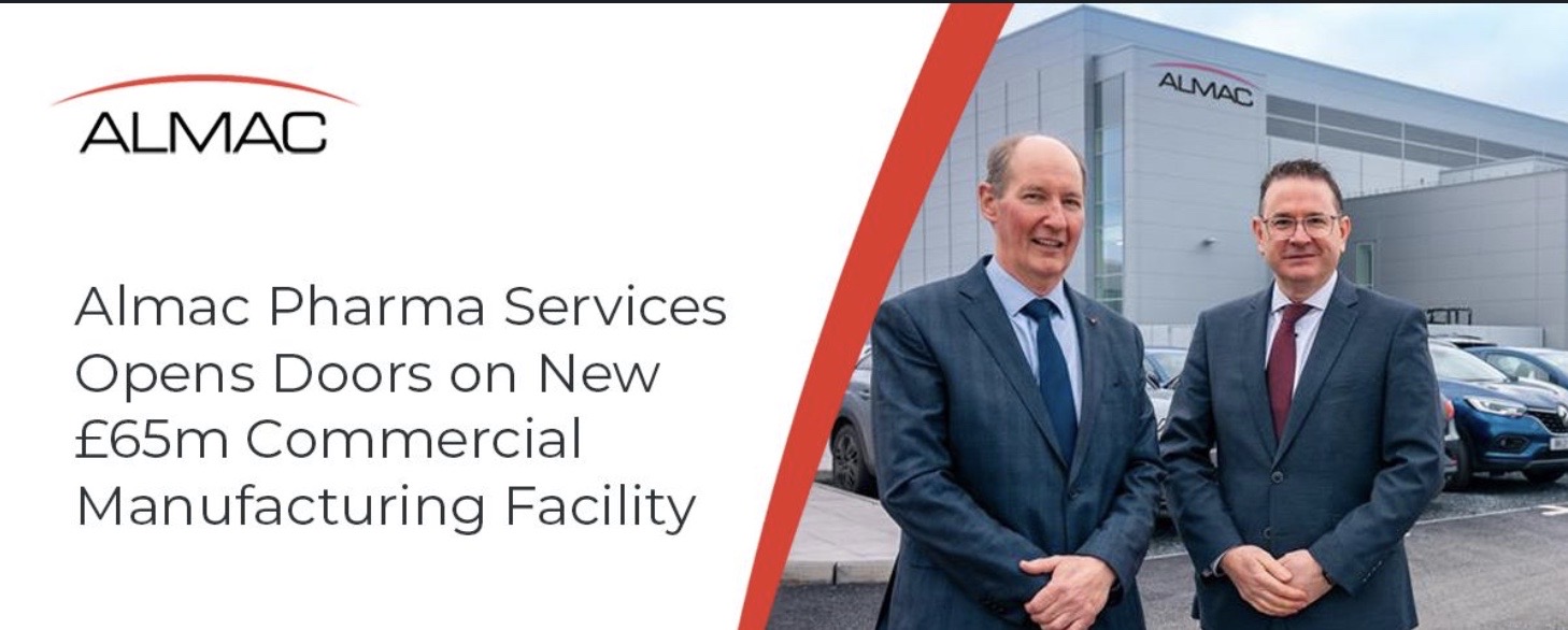 Almac Group Opens £65M Commercial Manufacturing Facility in Craigavon - PharmaSource