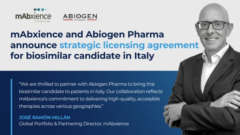 mAbxience Signs Licensing Deal with Abiogen Pharma - PharmaSource