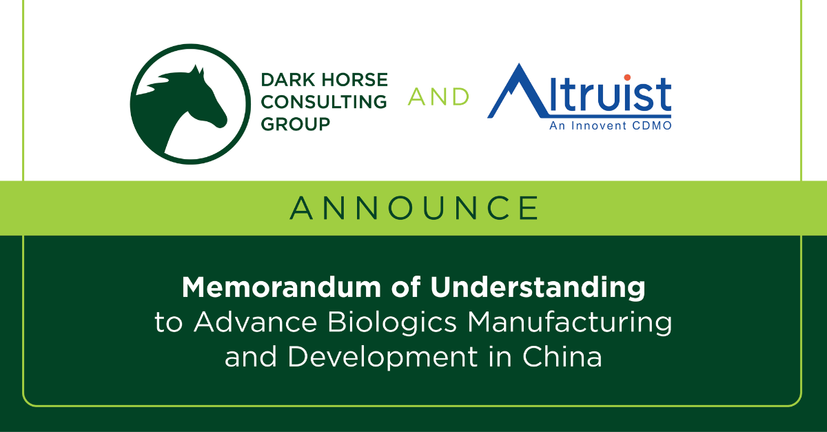 Dark Horse Consulting Group and Altruist Biologics Sign MOU to Advance ...